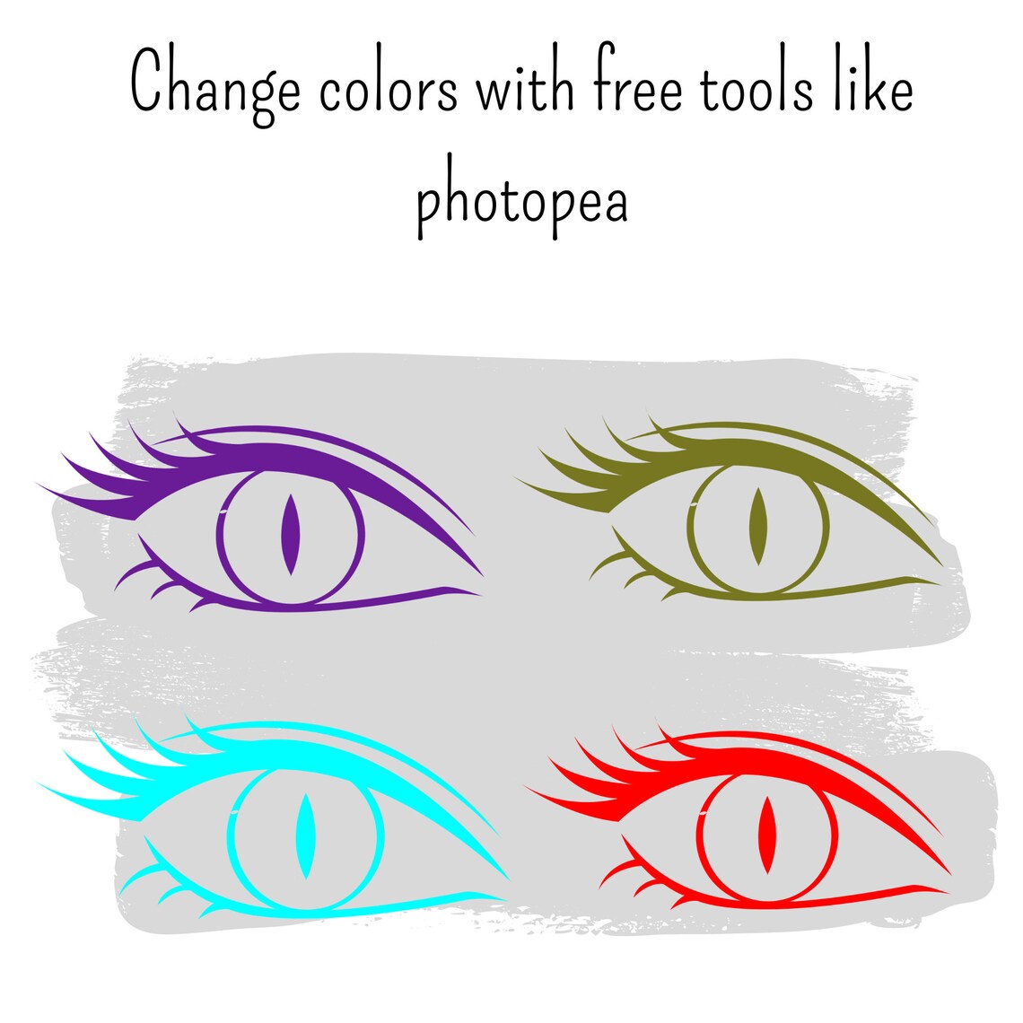 Eyes SVG 40 Pupil Svg Bundle PNG PSD - Etsy