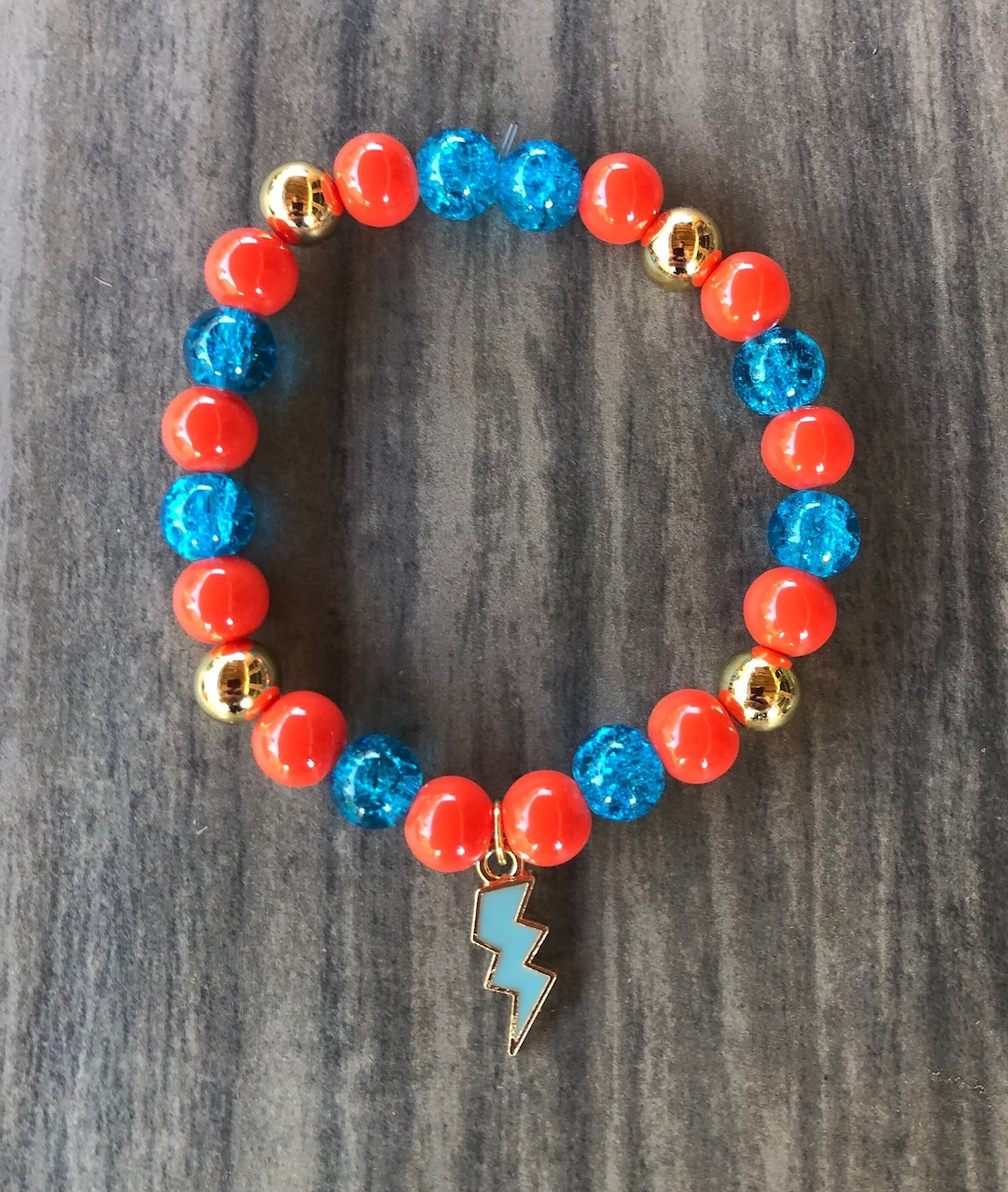 Glamrock Freddy FNAF Stretch Bracelet for Security Breach Lightning ...