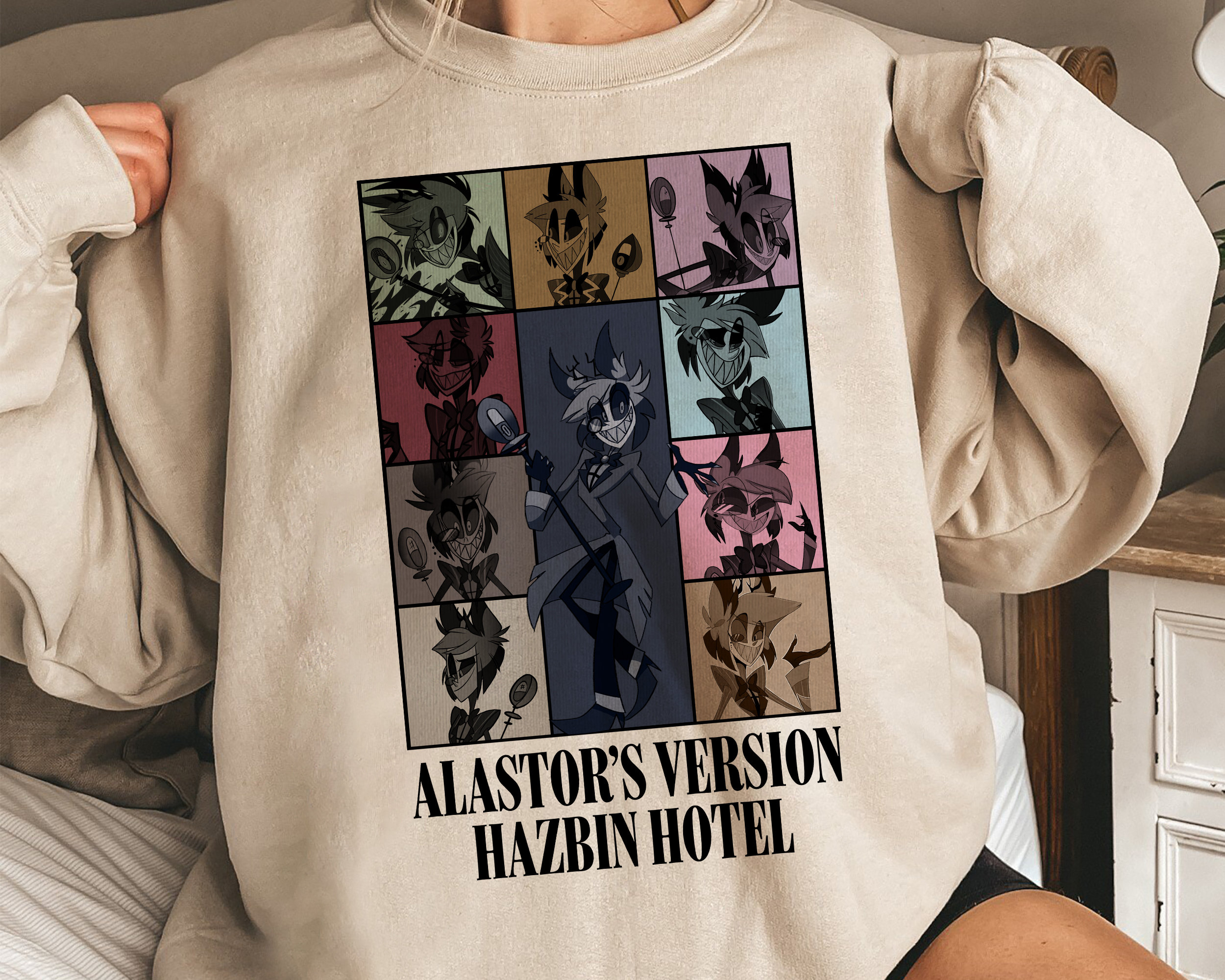 Alastor Hazbin Hotel T-shirt, Alastor Hazbin Hotel Characters T-shirt ...