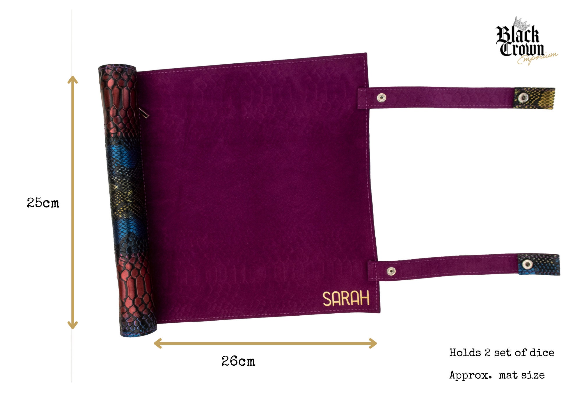 Dragon Scale Dnd Scroll Dnd Dice Mat Dice Storage Dnd - Etsy