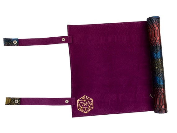 Dragon Scale Dnd Scroll Dnd Dice Mat Dice Storage Dnd - Etsy