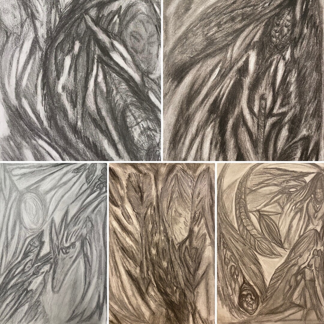 Intuitive / Channeled Art Drawing From Spirit Team - Etsy