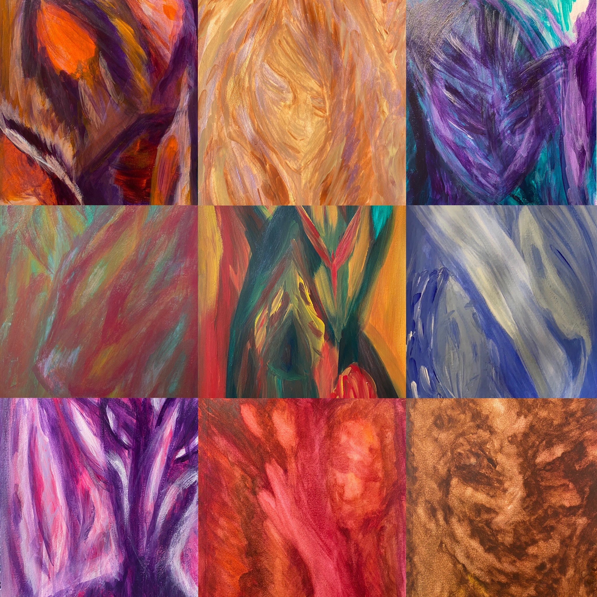 Intuitive / Channeled Art Acrylic Painting From Spirit Team - Etsy