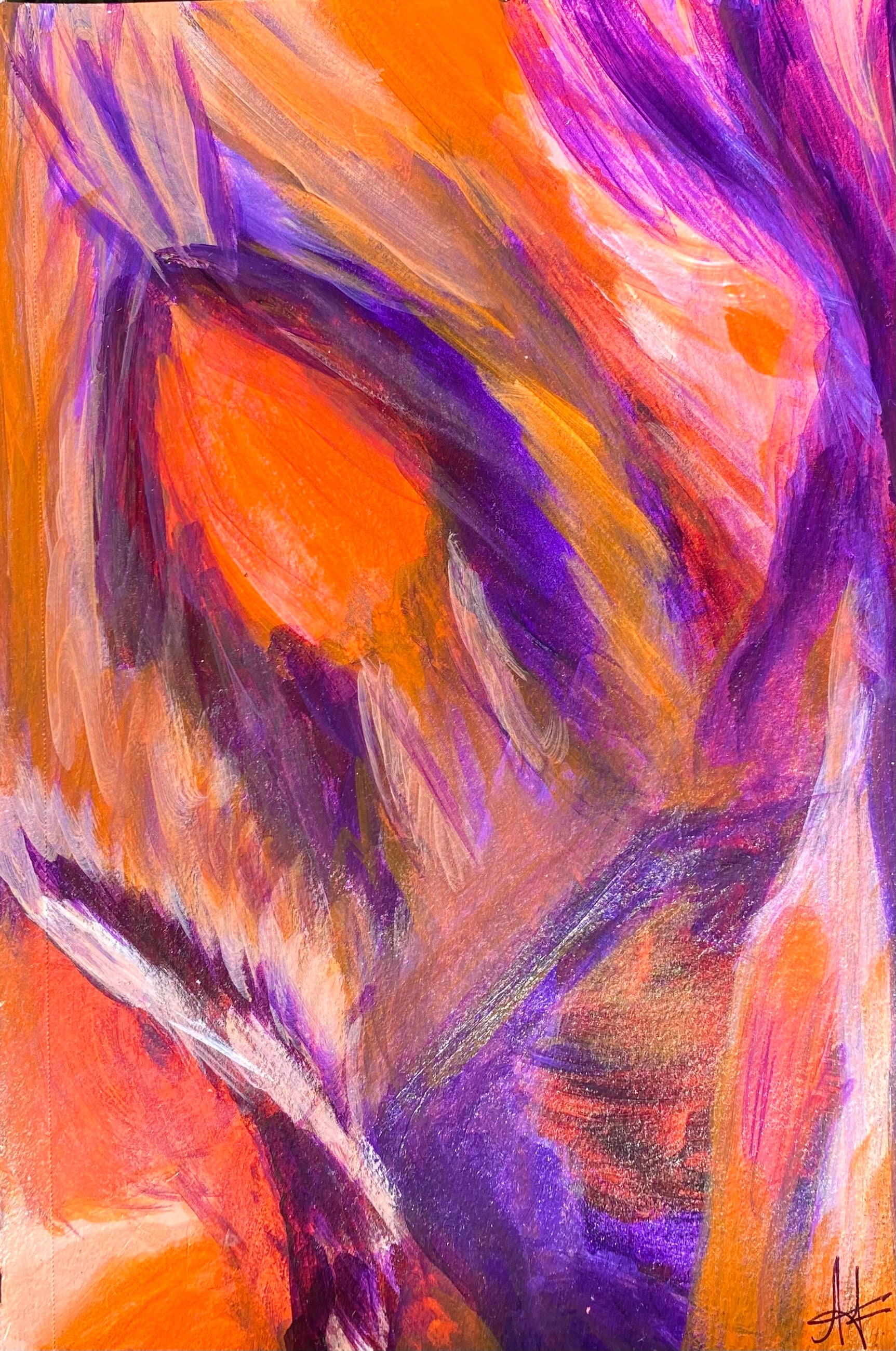 Intuitive / Channeled Art Acrylic Painting From Spirit Team - Etsy