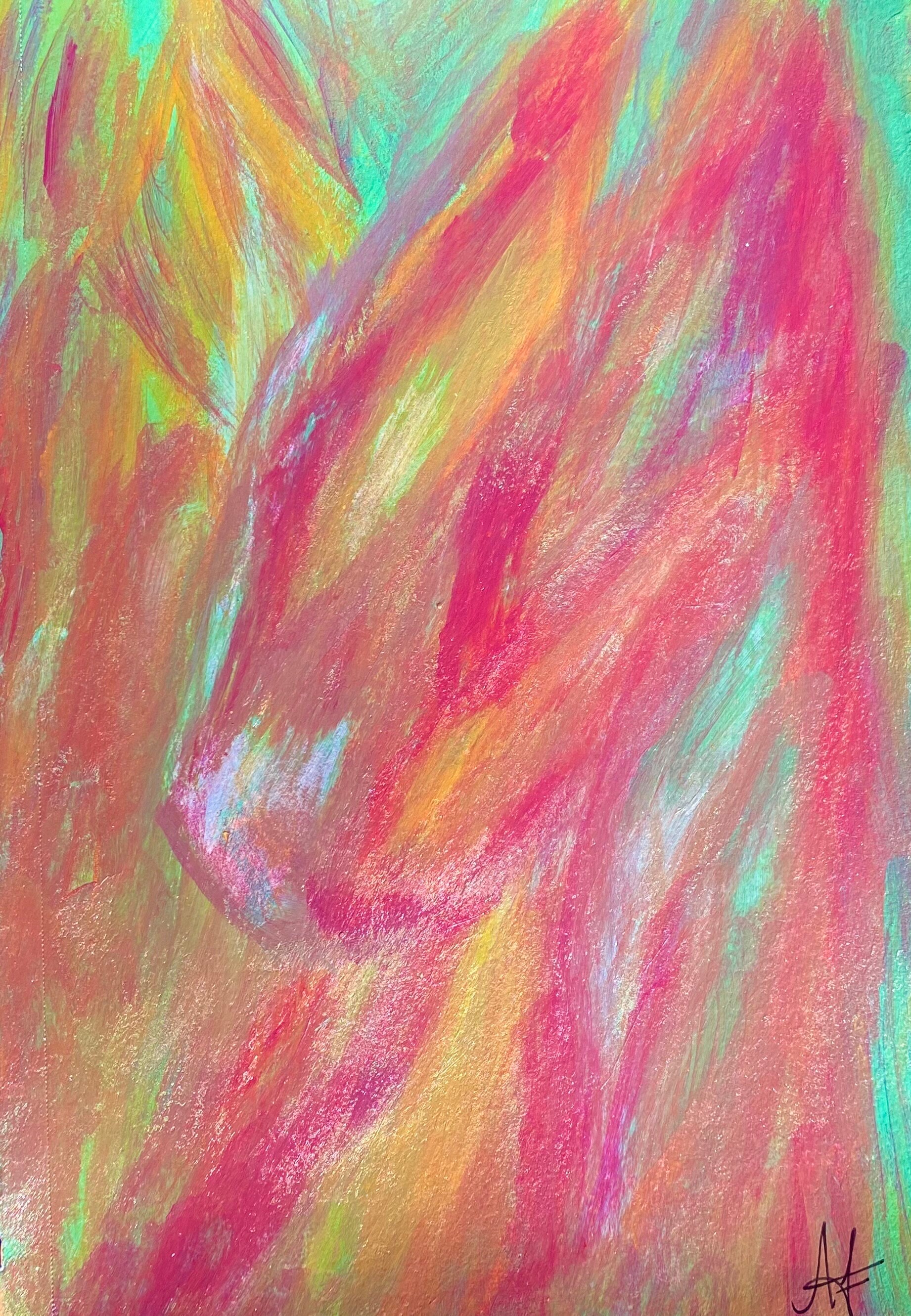 Intuitive / Channeled Art Acrylic Painting From Spirit Team - Etsy