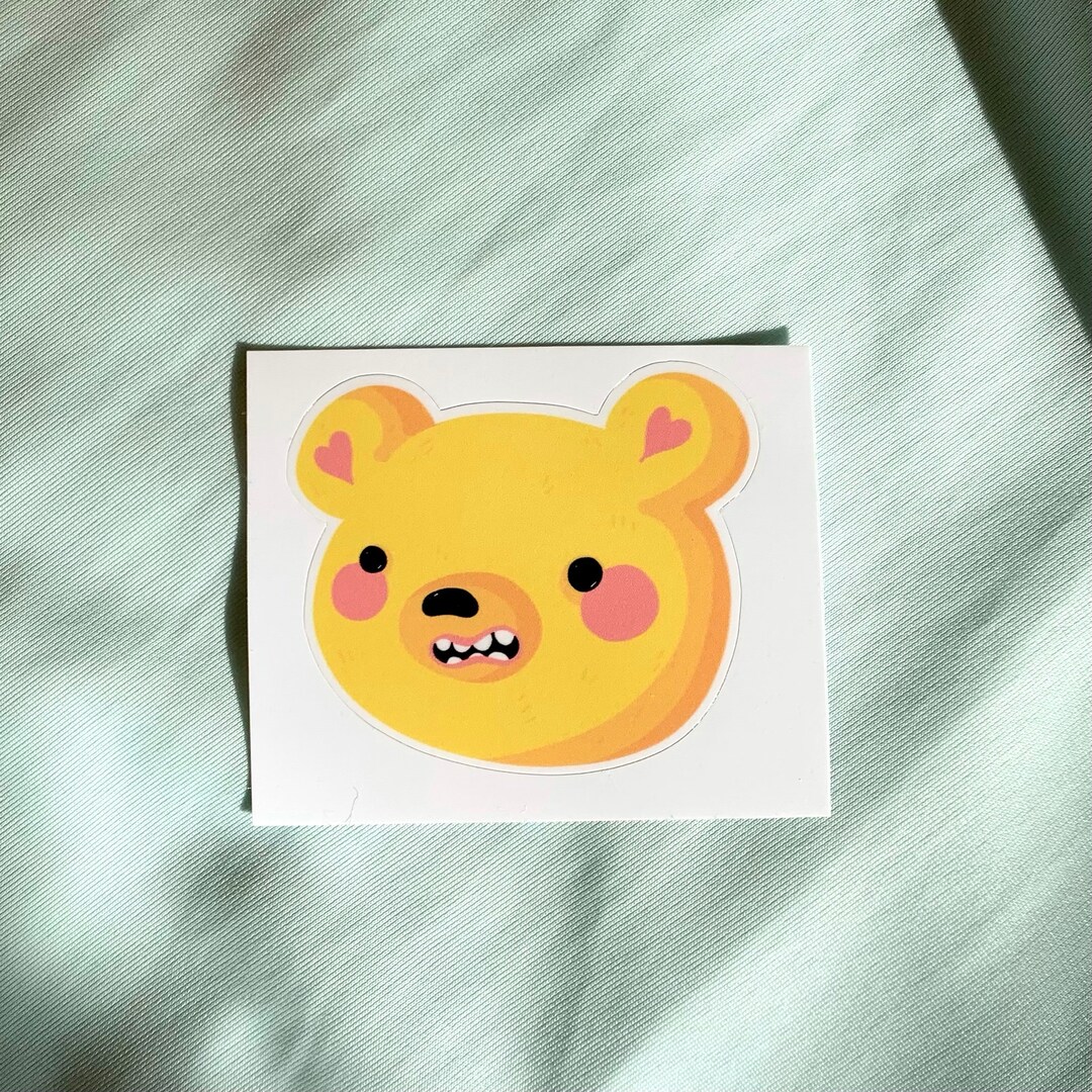 Yellow Teddy Bear Boo - Etsy