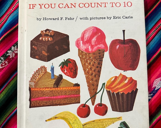 VERY RARE VINTAGE If You Can Count to 10 by Howard Fehr Illustrated by ...