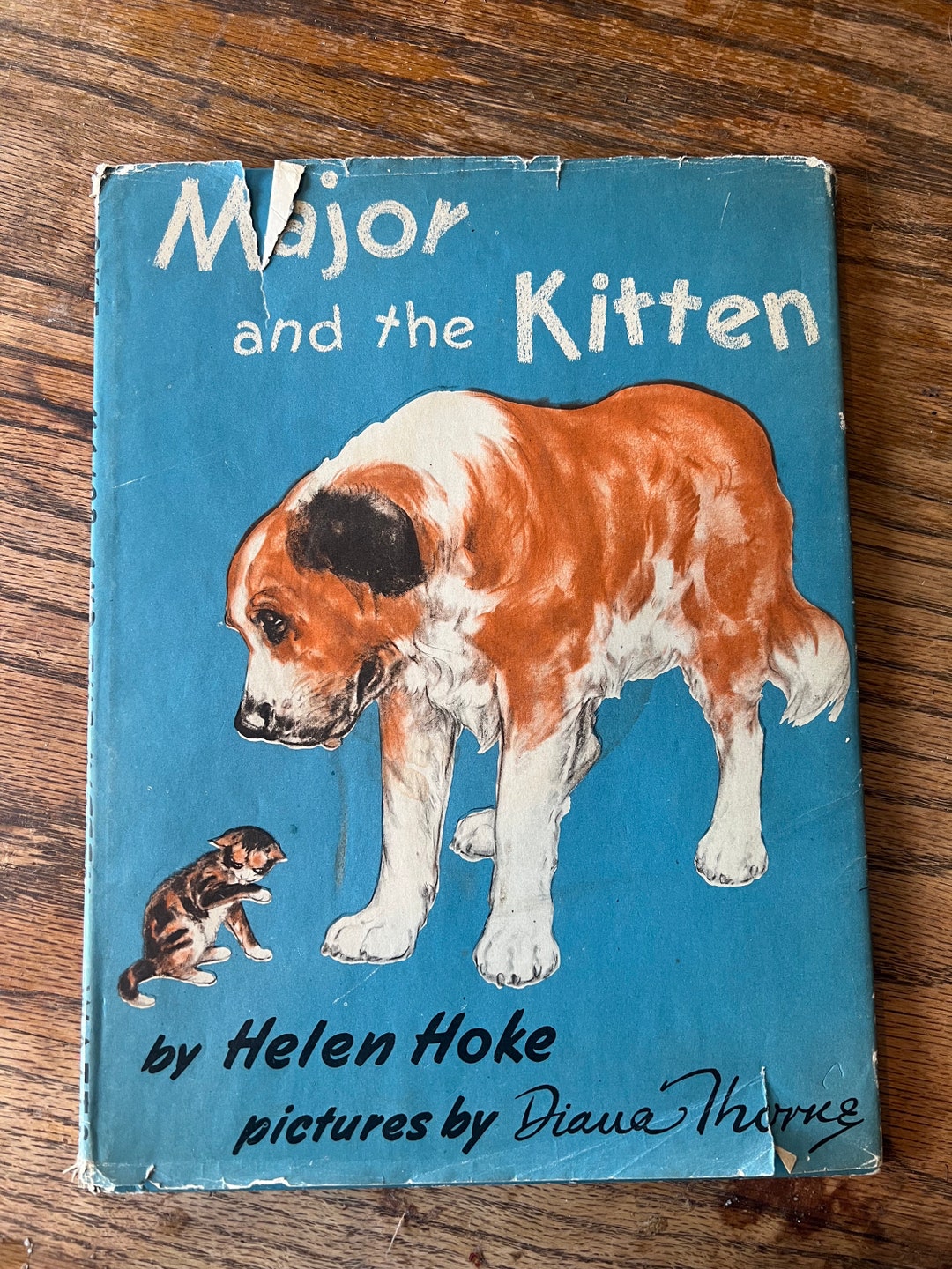 Major and the Kitten by Helen Hoke VINTAGE 1940s - Etsy