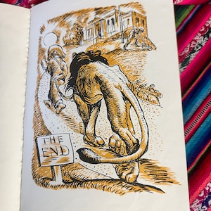 SUPER RARE VINTAGE Andy and the Lion by James Daugherty Hardcover ...