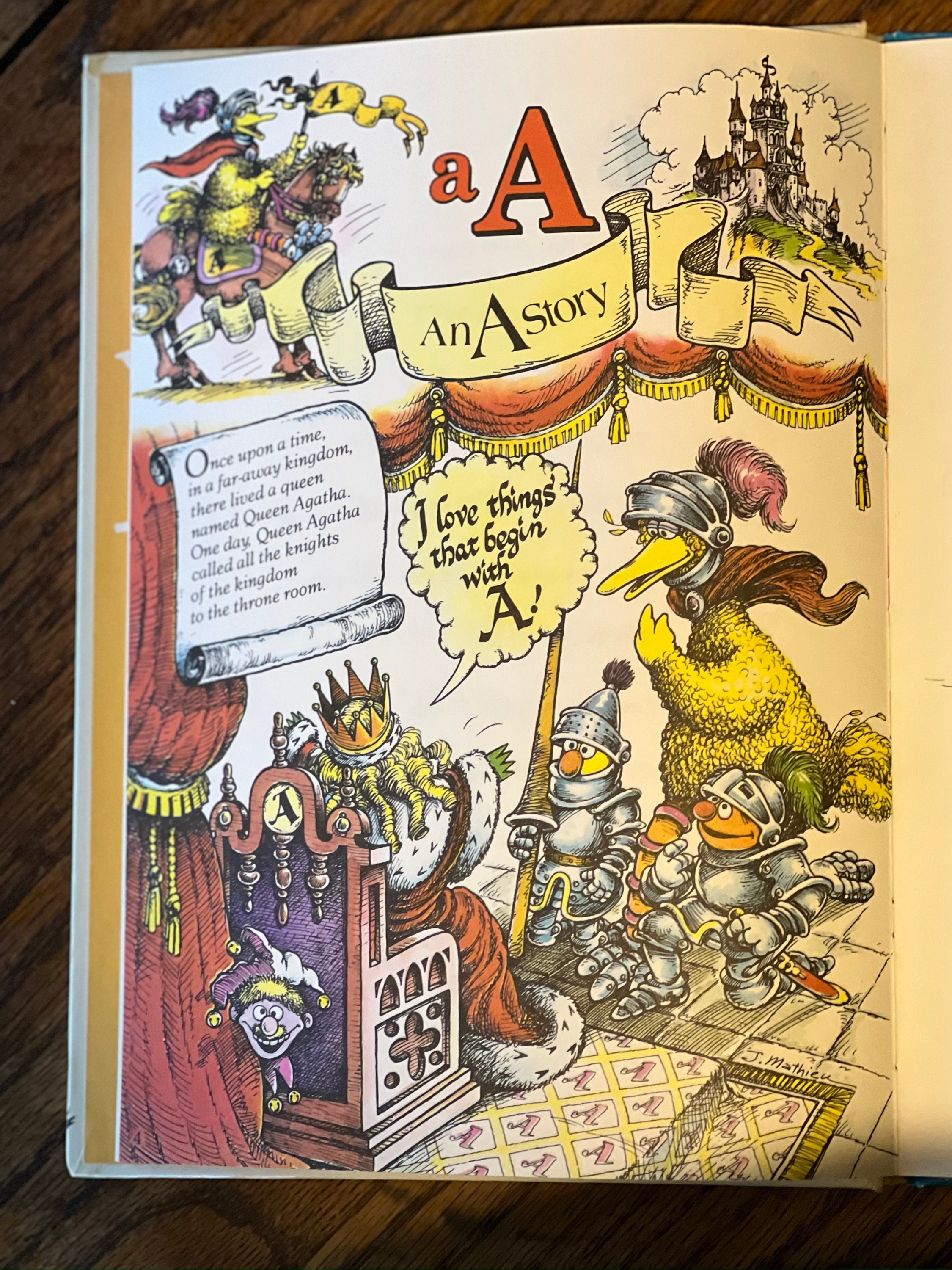 The Sesame Street ABC Story Book Vintage 1974 - Etsy