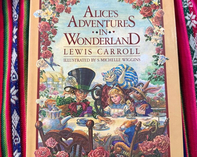 RARE VINTAGE Alice’s Adventures in Wonderland Lewis Carroll Michelle ...