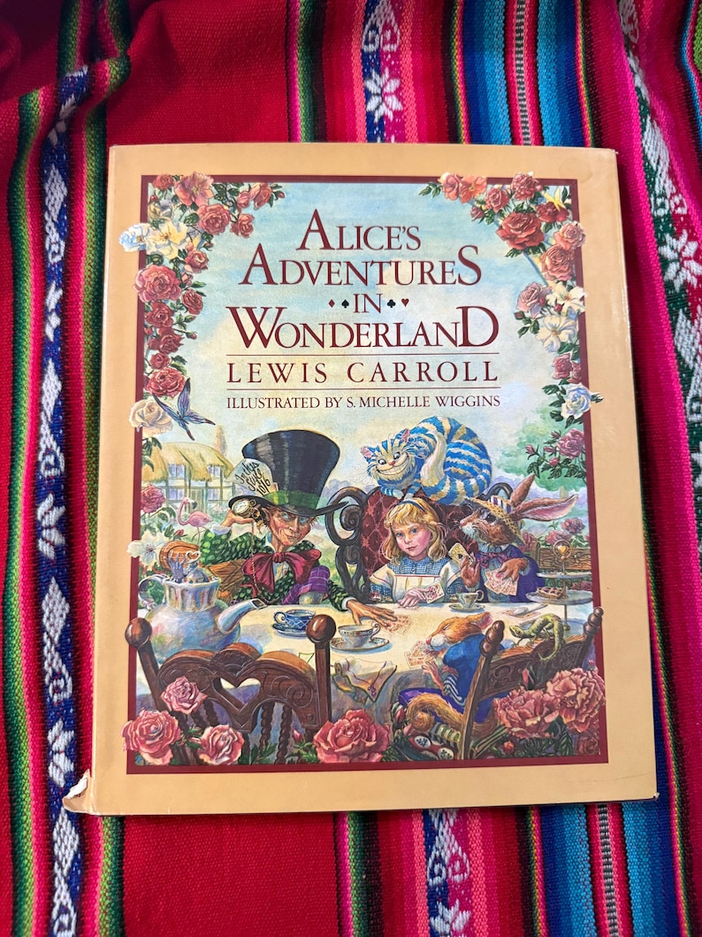 RARE VINTAGE Alice’s Adventures in Wonderland Lewis Carroll Michelle ...