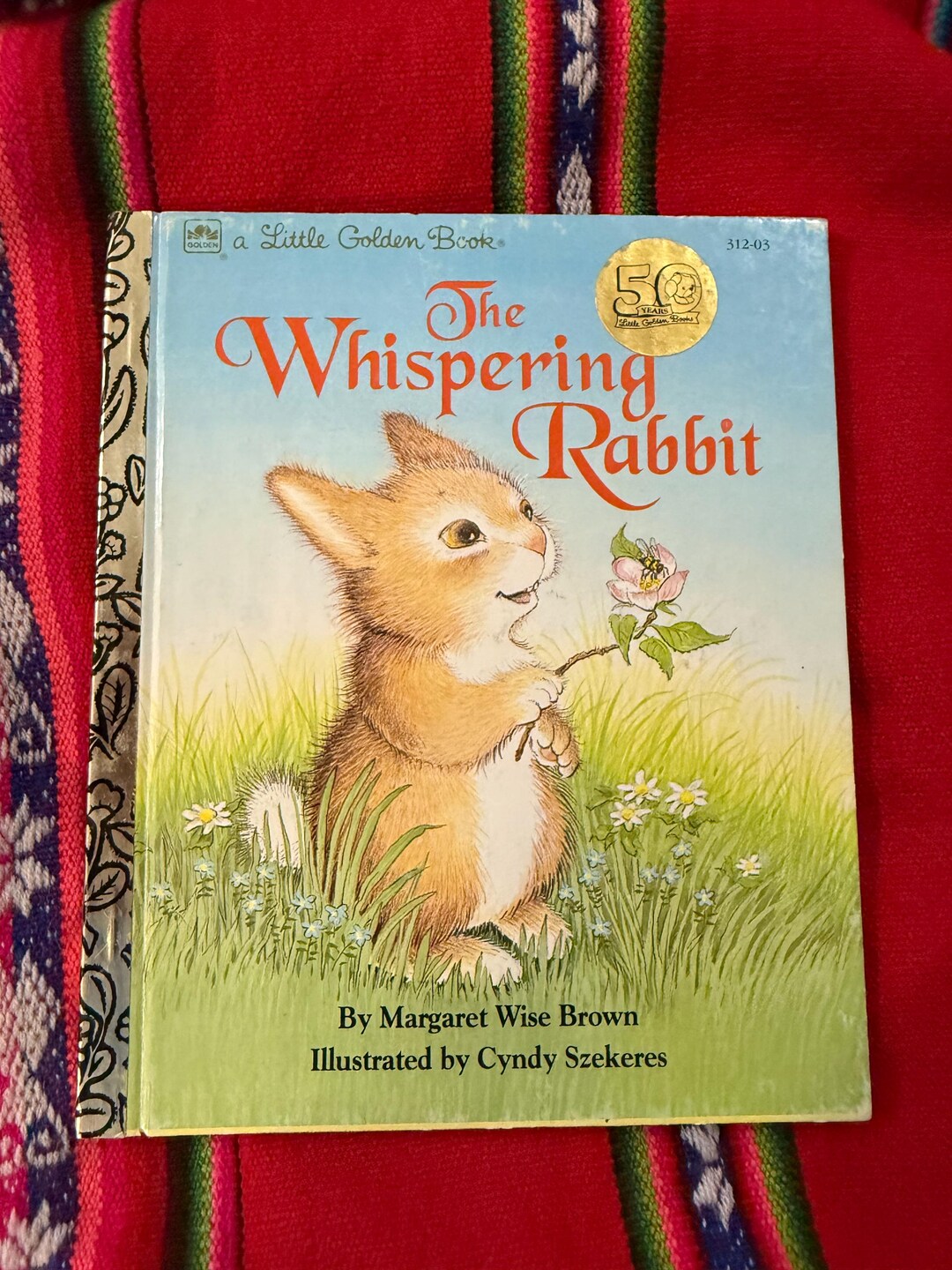 RARE VINTAGE the Whispering Rabbit Little Golden Books 1992 Edition - Etsy