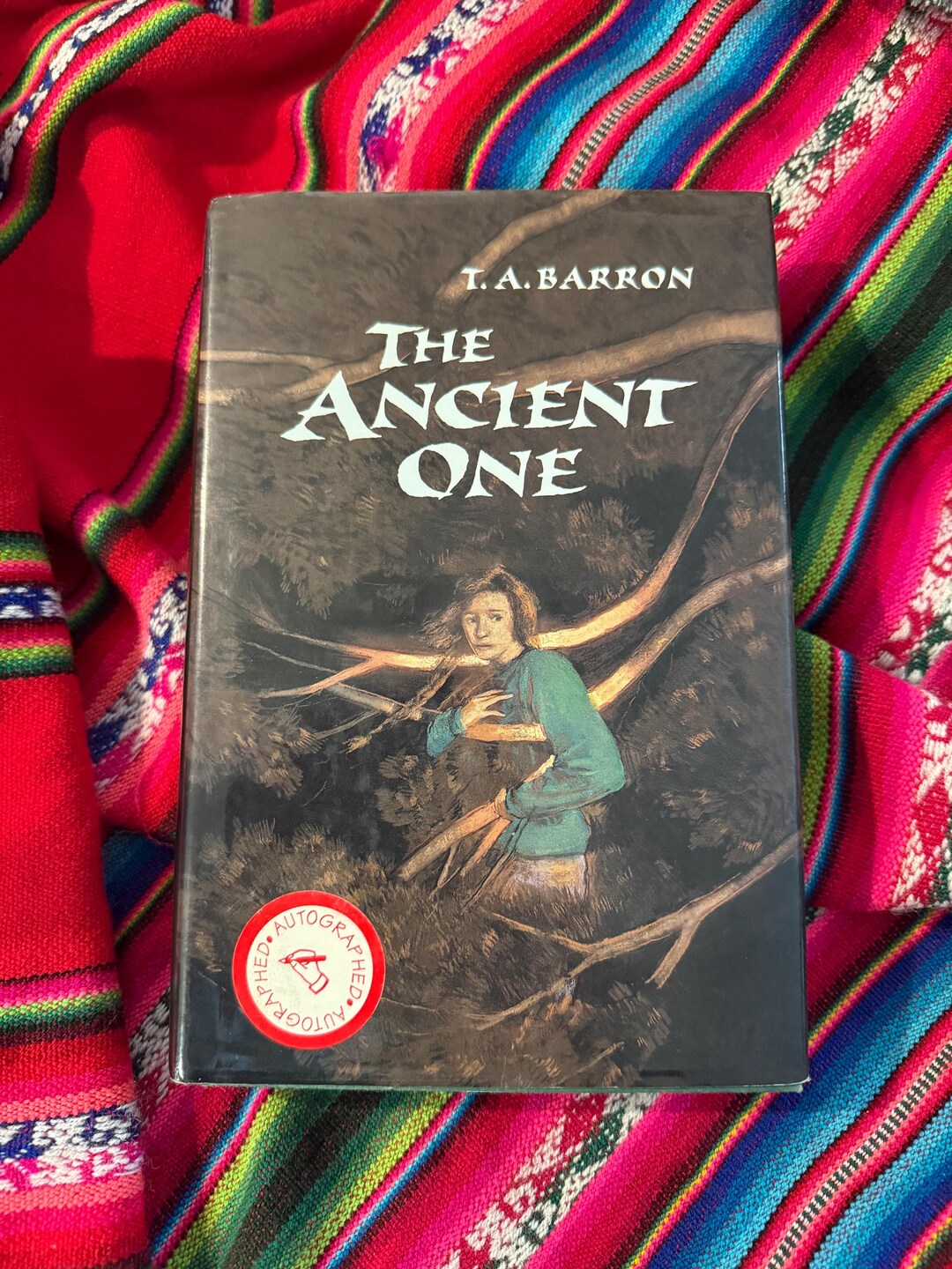 RARE VINTAGE ***SIGNED*** the Ancient One T.A. Barron 1st Edition 8th ...