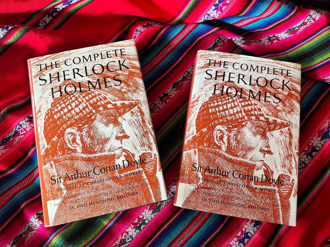 RARE VINTAGE the Complete Sherlock Holmes Volume One & Two 1930 Edition ...