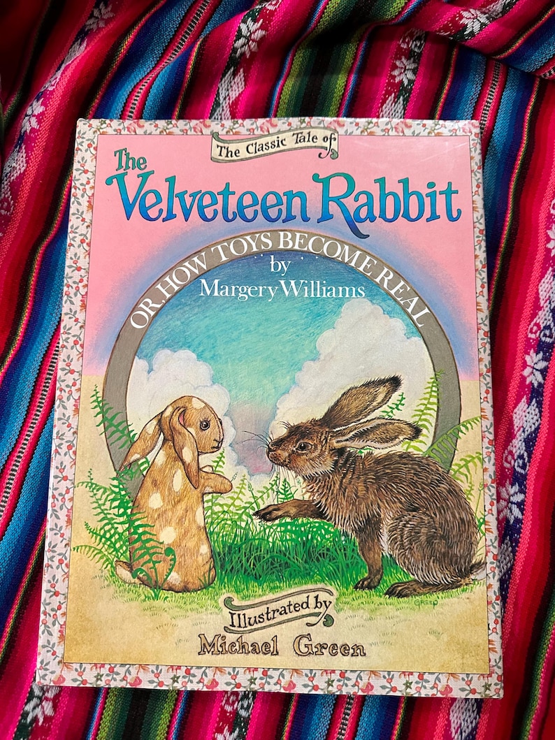 RARE VINTAGE SUPERSIZE the Velveteen Rabbit by Margery Williams ...