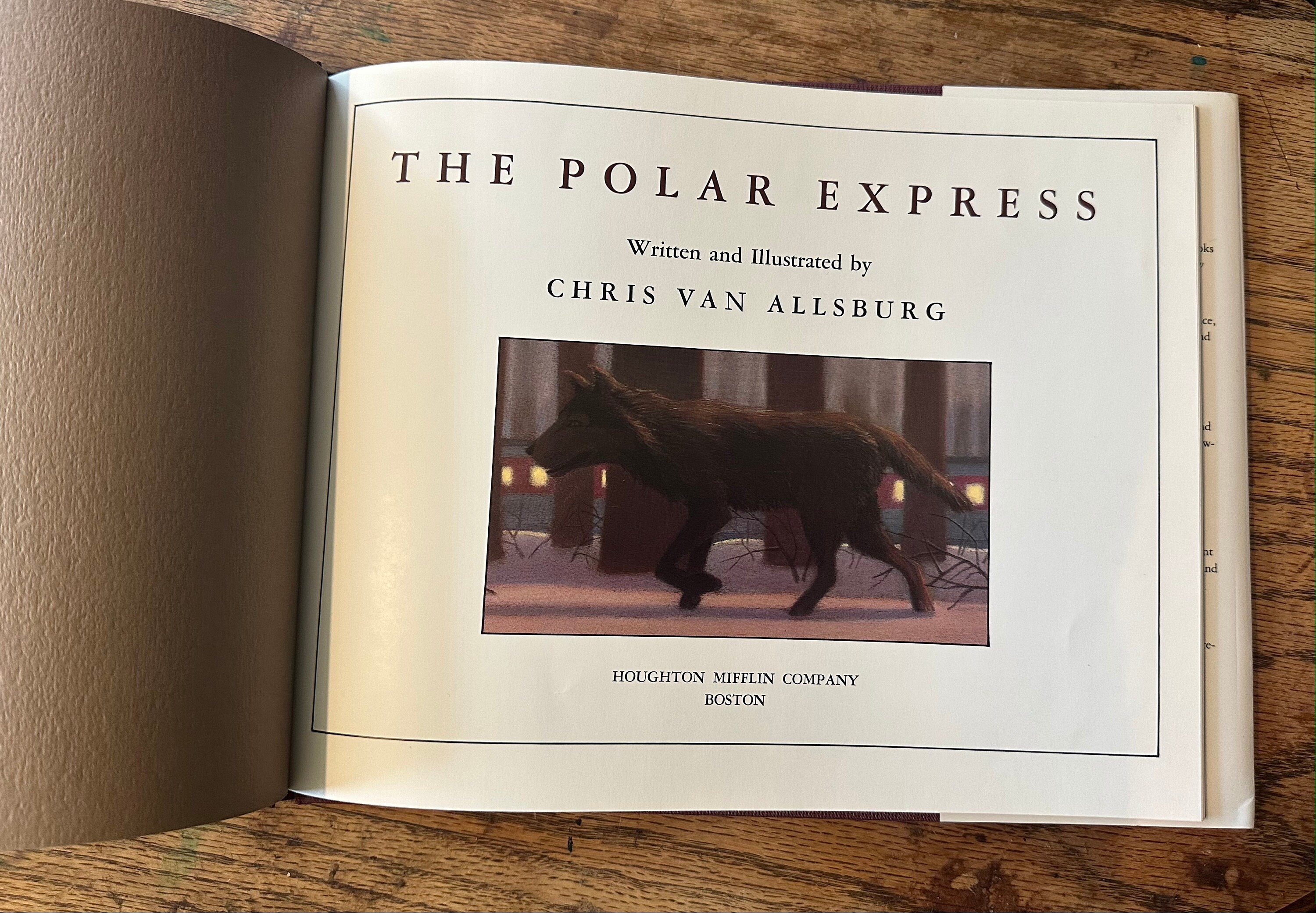 The Polar Express VINTAGE EDITION 1985 - Etsy