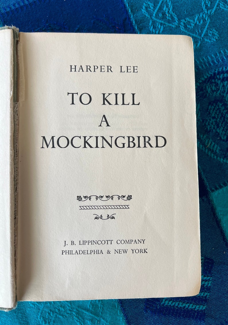 RARE 1960 EDITION to Kill a Mockingbird - Etsy