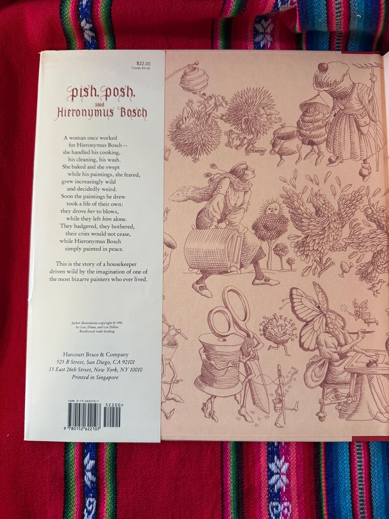 RARE VINTAGE Pish, Posh, Said Hieronymus Bosch First Edition 1991 - Etsy