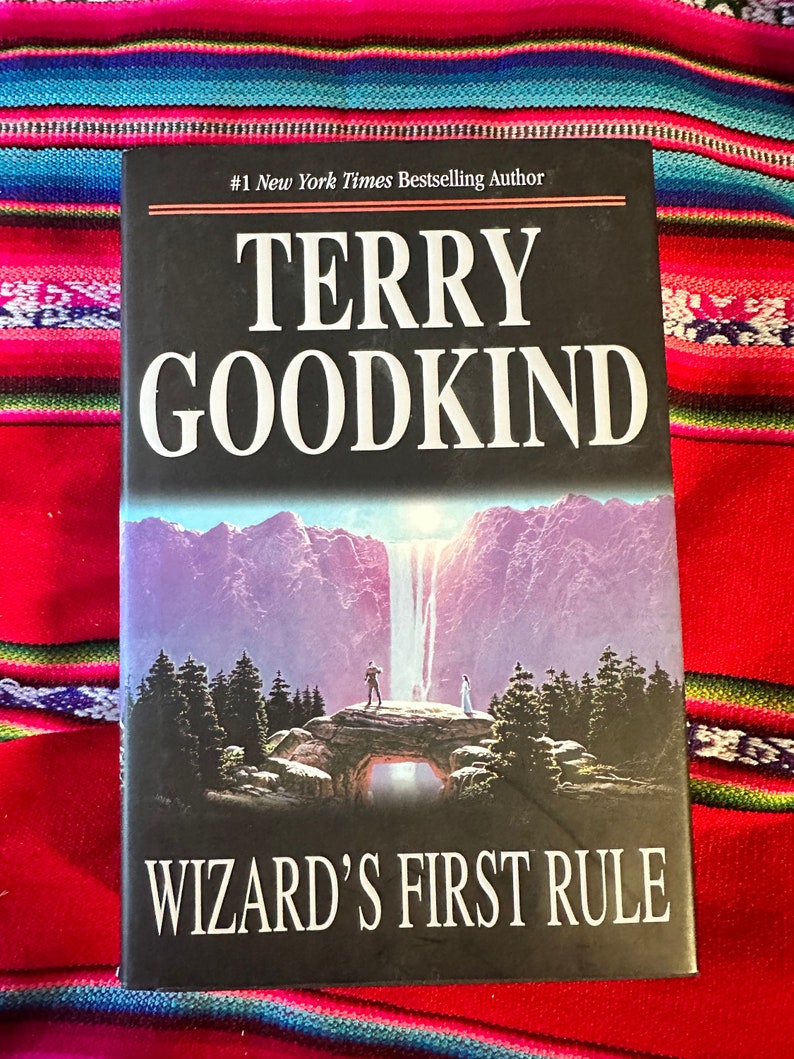 RARE VINTAGE Wizard's First Rule First by Terry Goodkind First Edition ...
