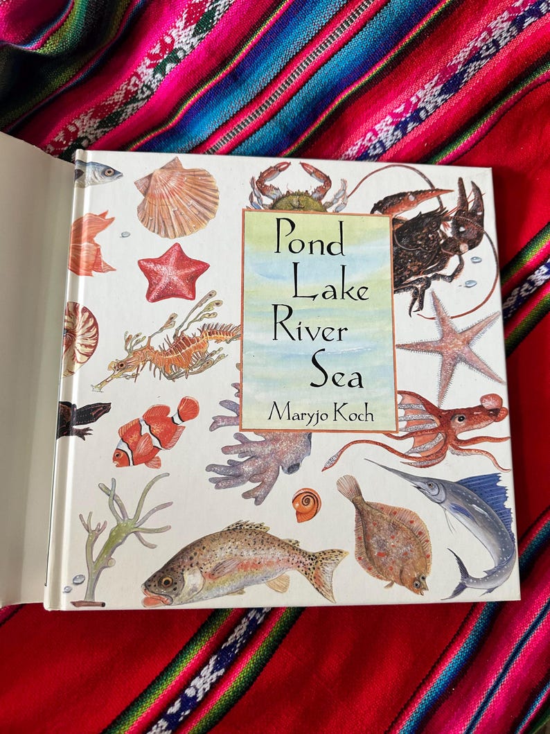RARE VINTAGE Pond Lake River Sea by Maryjo Koch First Edition First ...