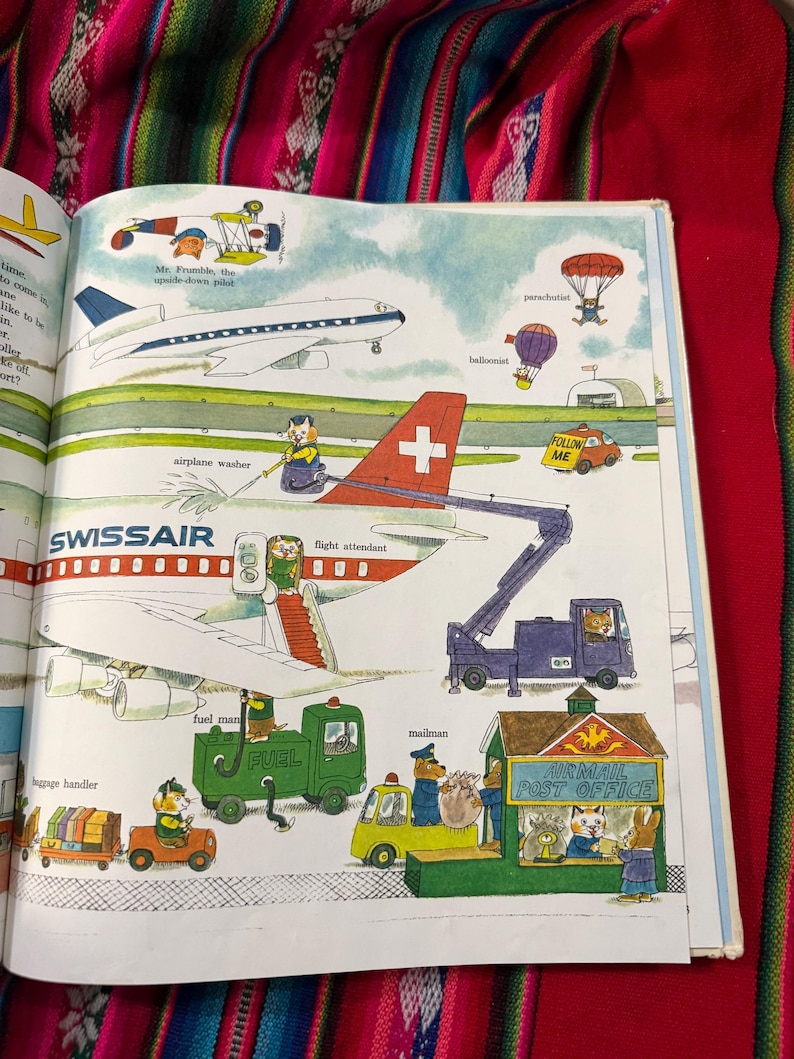 RARE VINTAGE Richard Scarry’s the Busiest People Ever 1st Edition 1st ...