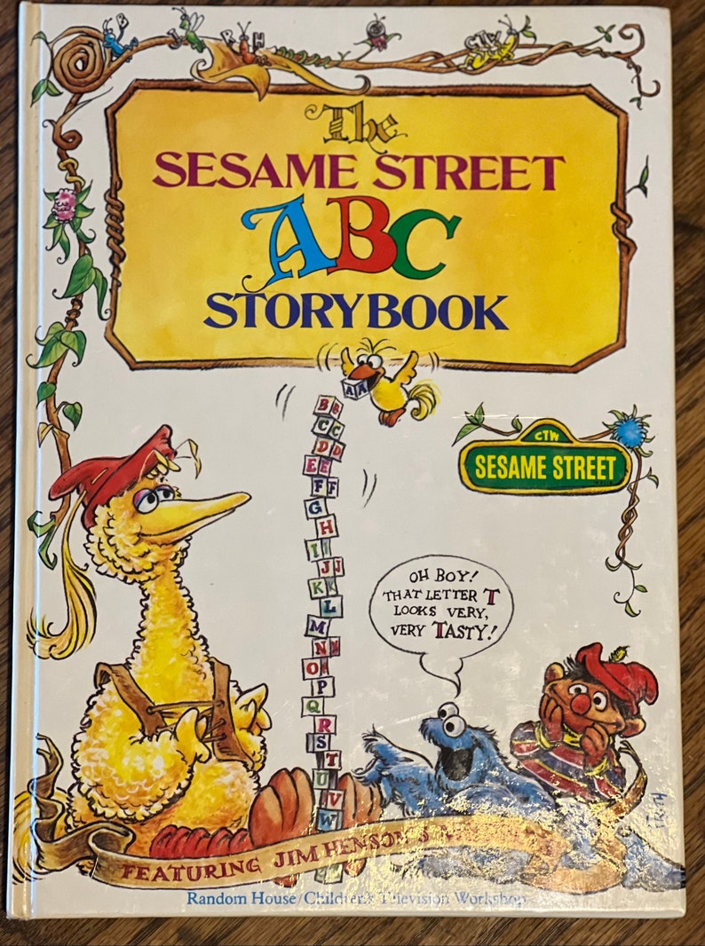 The Sesame Street ABC Story Book Vintage 1974 - Etsy