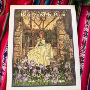 RARE VINTAGE Beauty and the Beast Retold by Deborah Apy Illus by ...