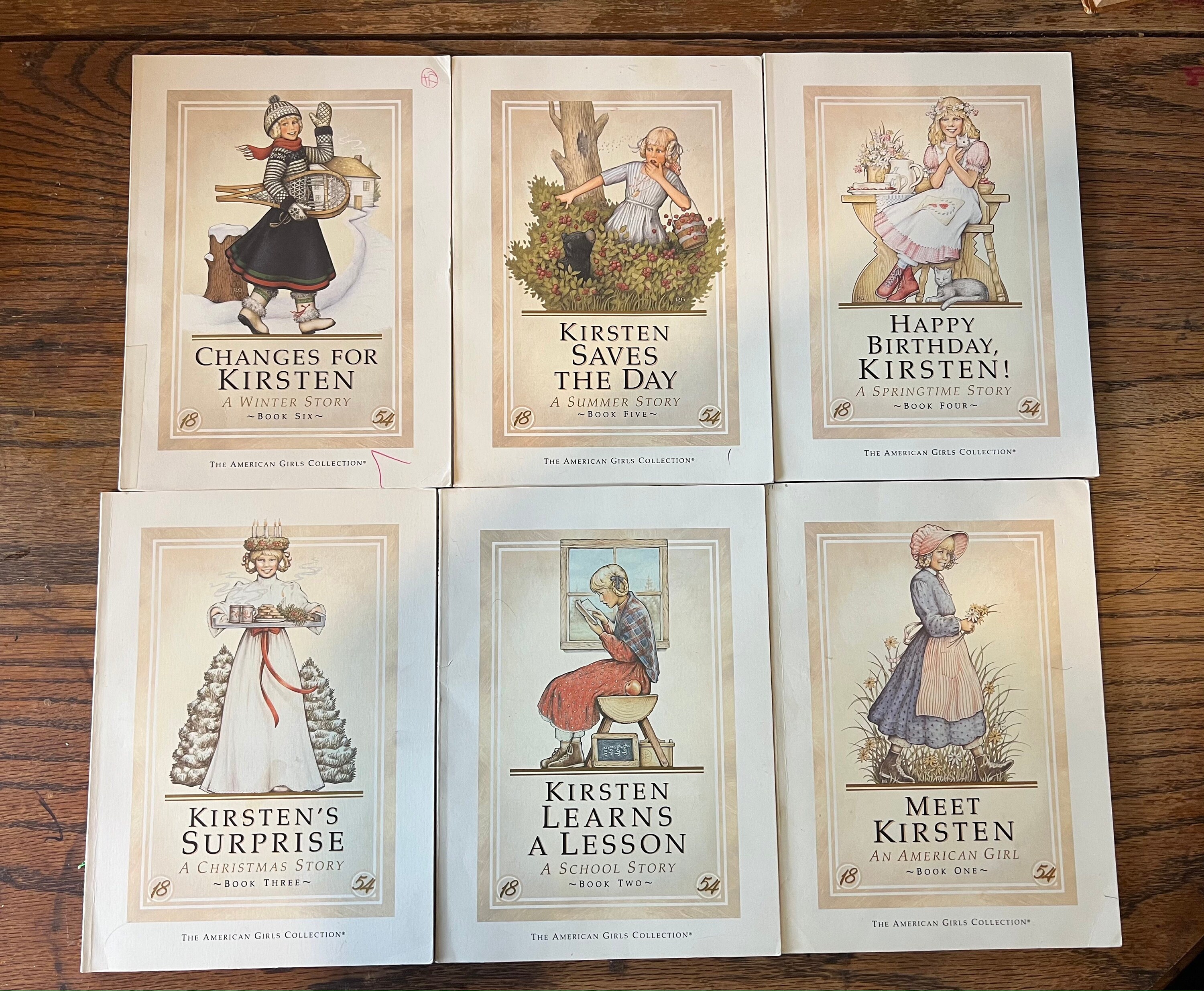 Kirsten an American Girl Book Set 1-6 VINTAGE 80s - Etsy