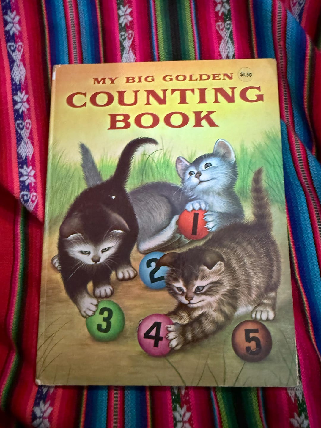 RARE VINTAGE My Big Golden Counting Book 1976 Edition - Etsy
