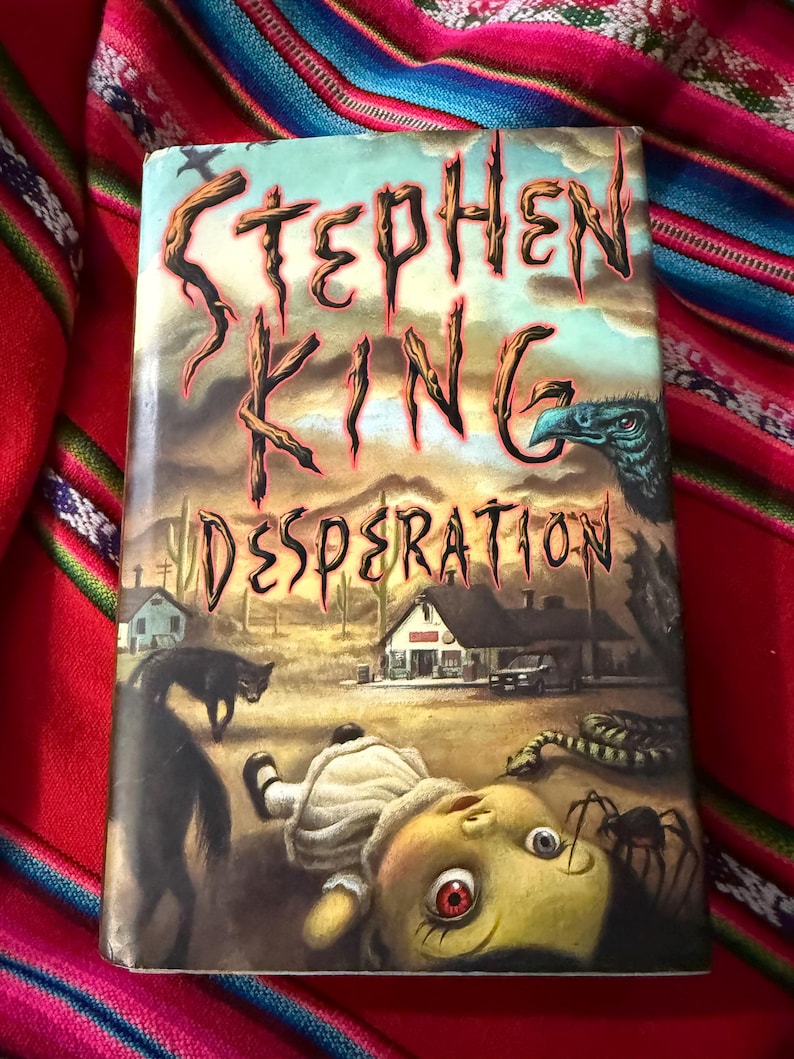 RARE VINTAGE Desperation Stephen King 1st Printing 1st Edition 1996 - Etsy