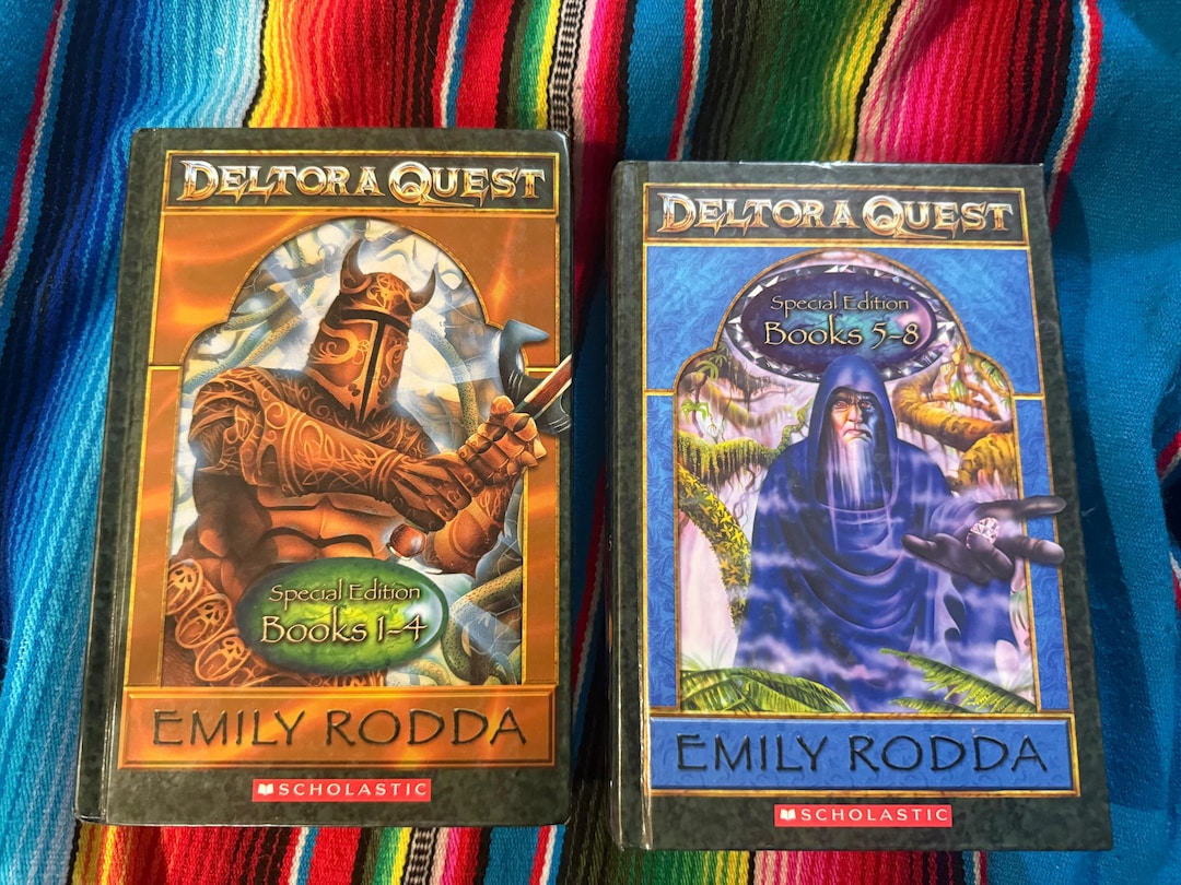 RARE VINTAGE Deltora Quest Emily Rodda Two Volumes Books 1-8 1st ...