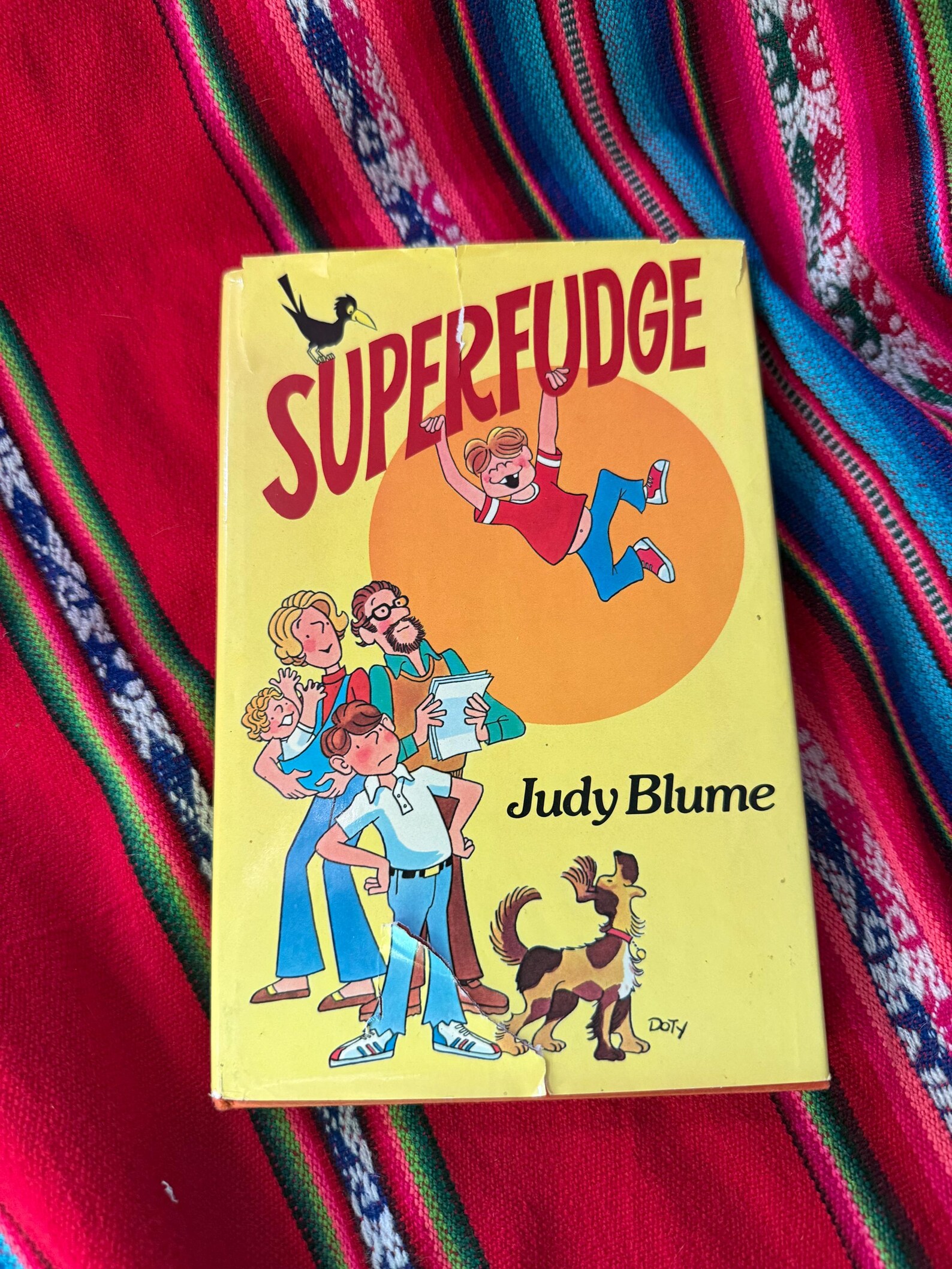 RARE VINTAGE Superfudge Judy Blume W/dj 1st Edition 4th Printing 1980 ...