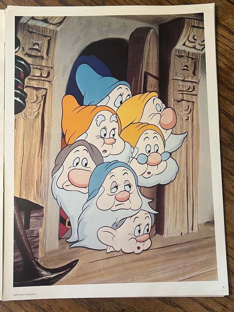 The Disney Poster Book 1977 VINTAGE RARE - Etsy