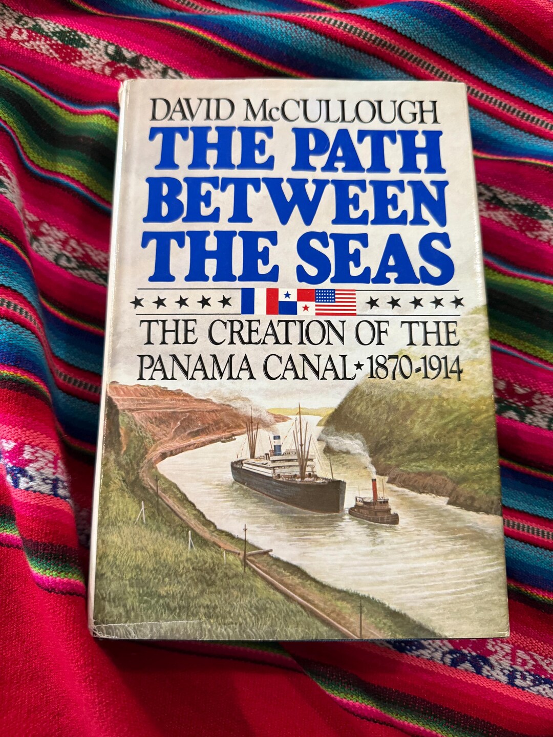 RARE VINTAGE the Path Between the Seas the Creation of the Panama Canal ...