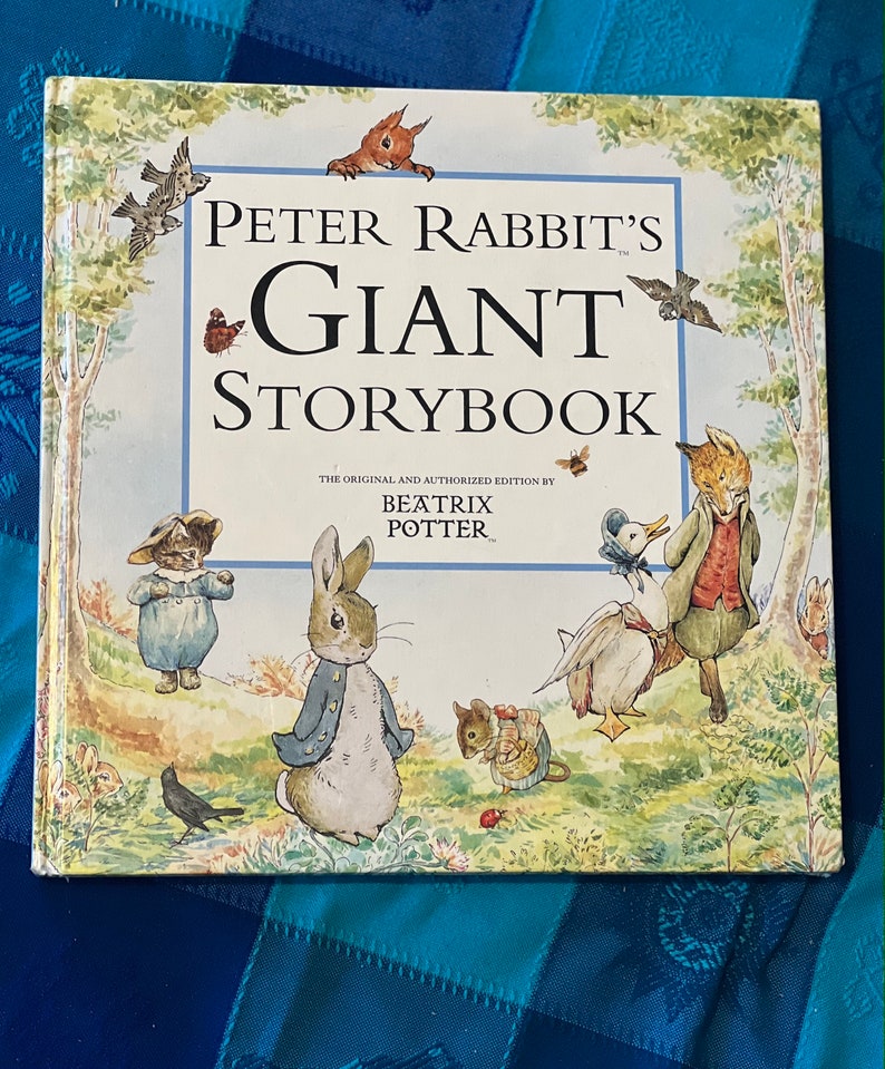 Peter Rabbit's GIANT STORYBOOK Vintage 1999 - Etsy