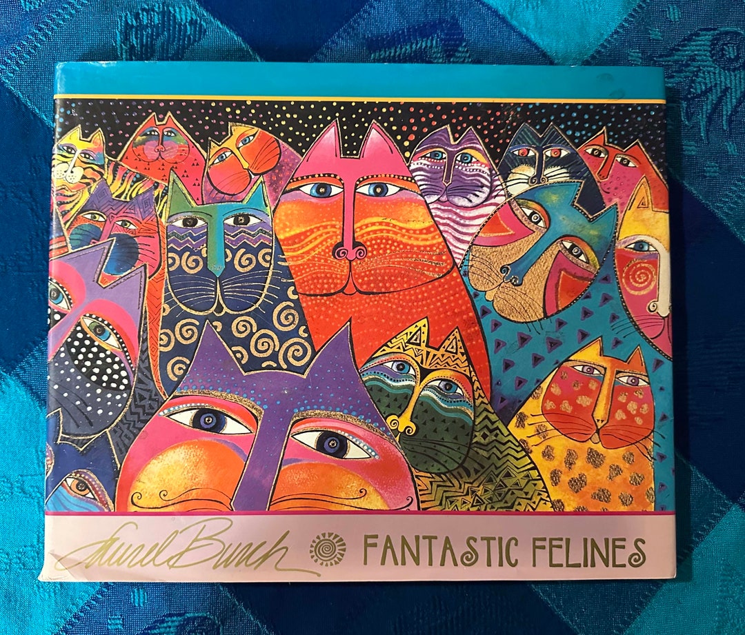 Fantastic Felines - Laurel Burch VINTAGE RARE 1997 - Etsy