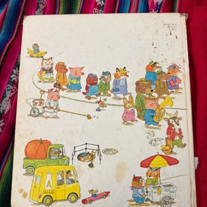 RARE VINTAGE Richard Scarry’s the Busiest People Ever 1st Edition 1st ...