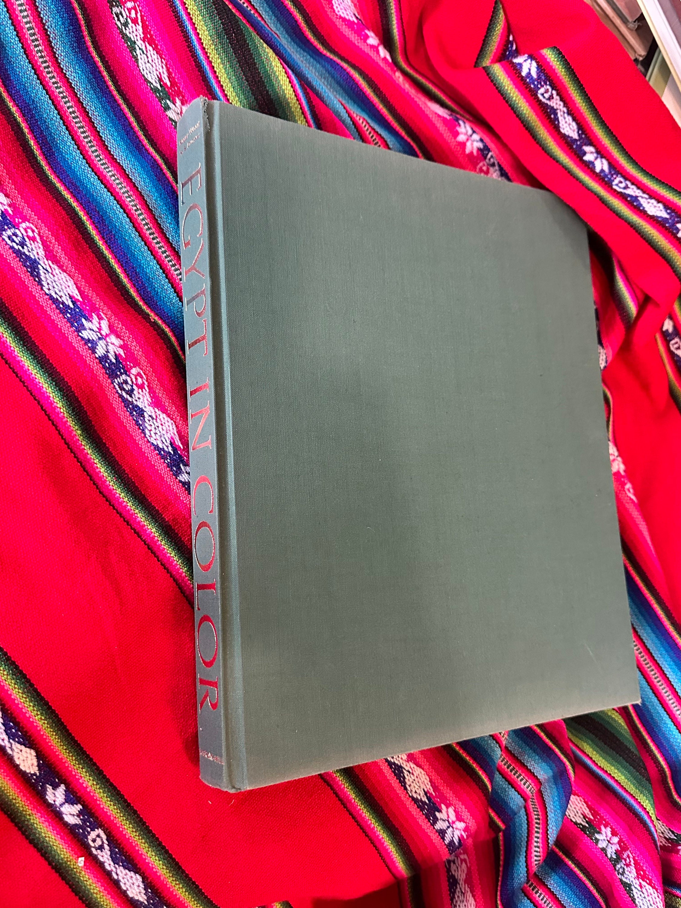 VERY RARE Egypt in Color by Roger Wood First Edition 1964 - Etsy