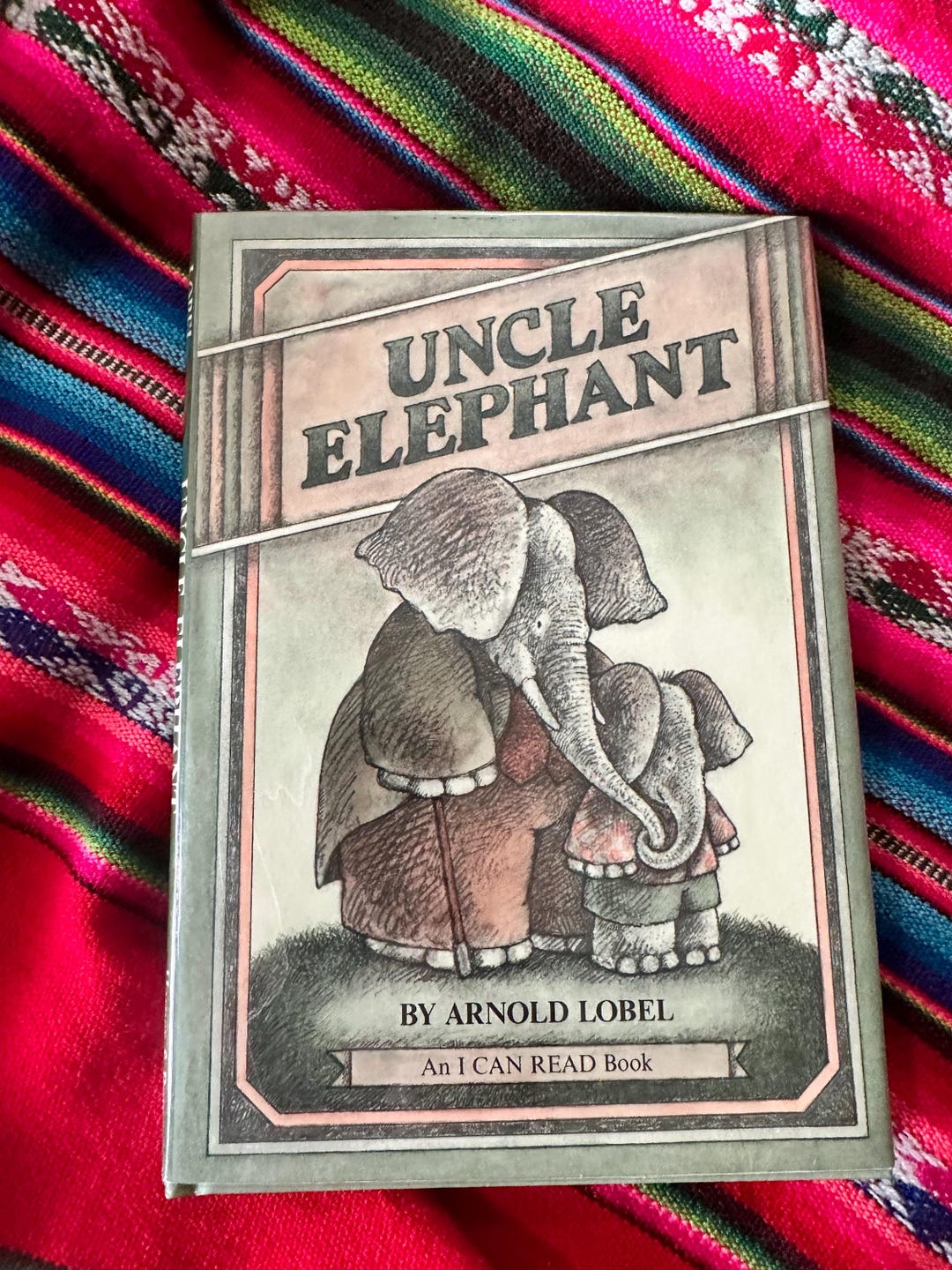 RARE VINTAGE Uncle Elephant by Arnold Lobel H.C. W/d.j. 1981 First Edition - Etsy