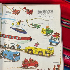RARE VINTAGE Richard Scarry’s Cars and Trucks and Things That Go 14th ...