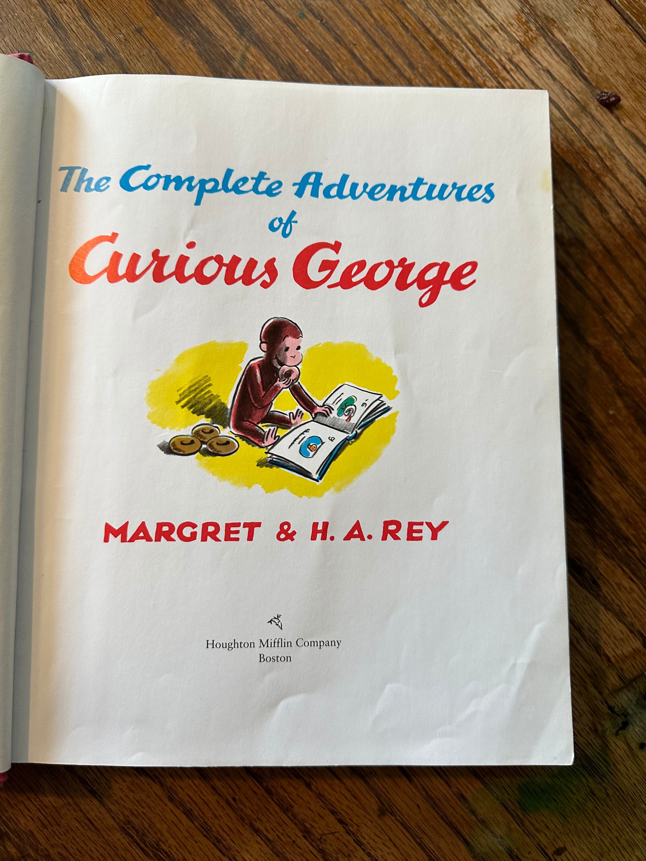 The Complete Adventures of Curious George VINTAGE 2001 - Etsy
