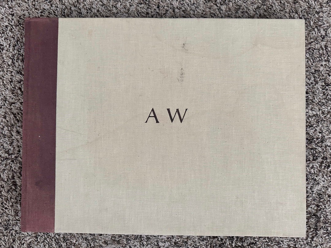 RARE VINTAGE Andrew Wyeth Art Book First Edition Second Printing 1968 ...