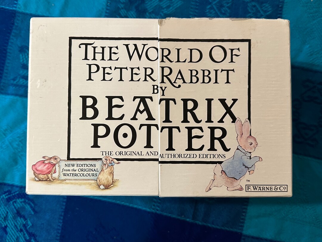 The World of Peter Rabbit COMPLETE SET Vintage 1989 - Etsy