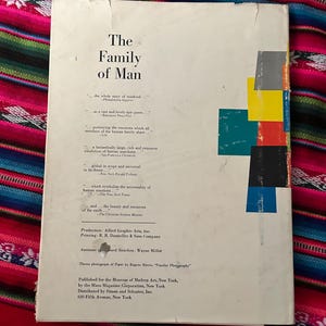 VERY RARE VINTAGE the Family of Man - Edward Steichen First Edition ...