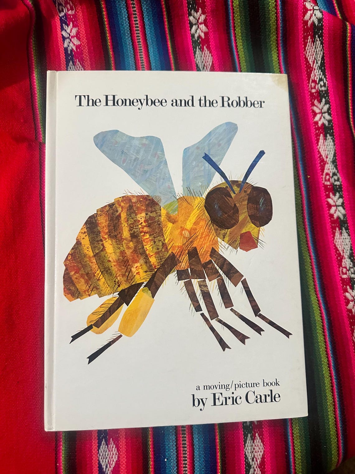 RARE VINTAGE the Honeybee and the Robber a Moving/picture Book by Eric ...