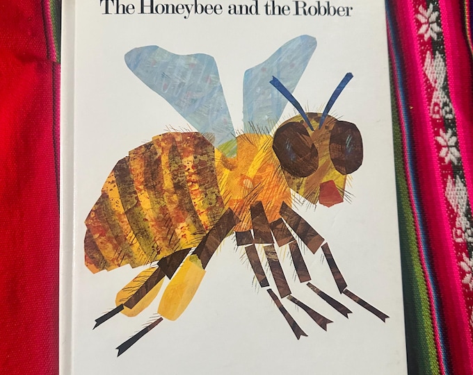 RARE VINTAGE the Honeybee and the Robber a Moving/picture Book by Eric ...