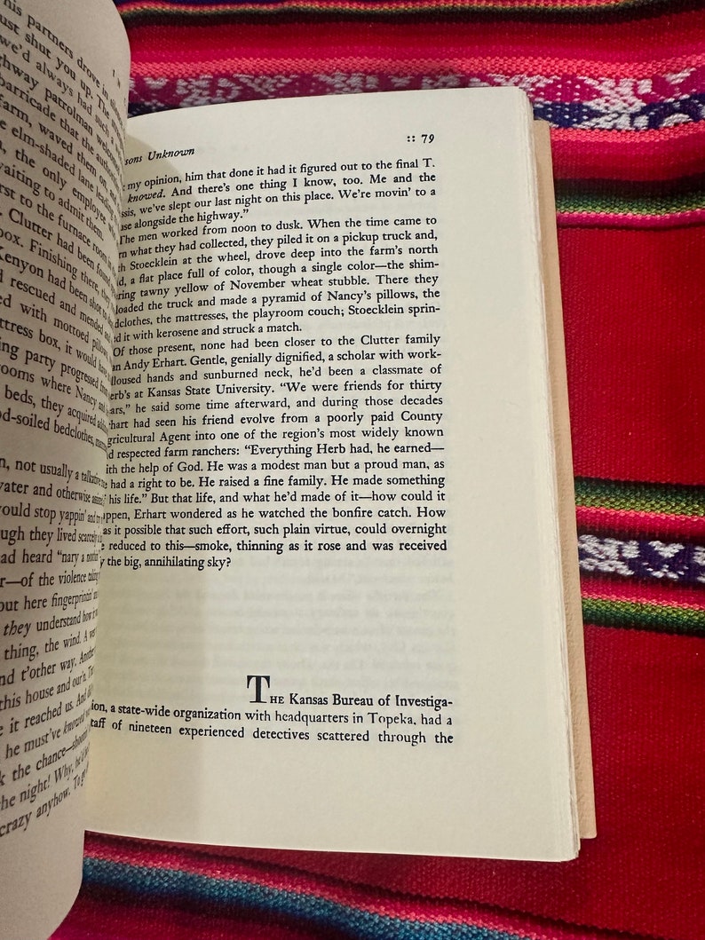 EXTREMELY RARE in Cold Blood First Edition First Printing 1965 - Etsy