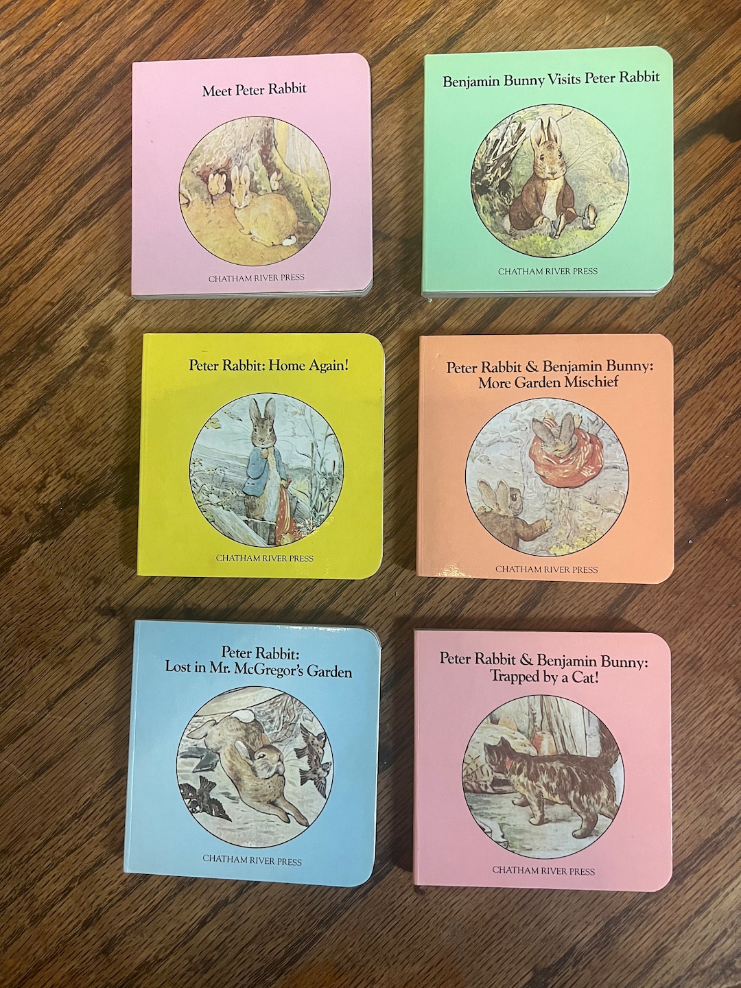 Peter Rabbit Mini Treasury 6 Volume Board Book Set - Etsy