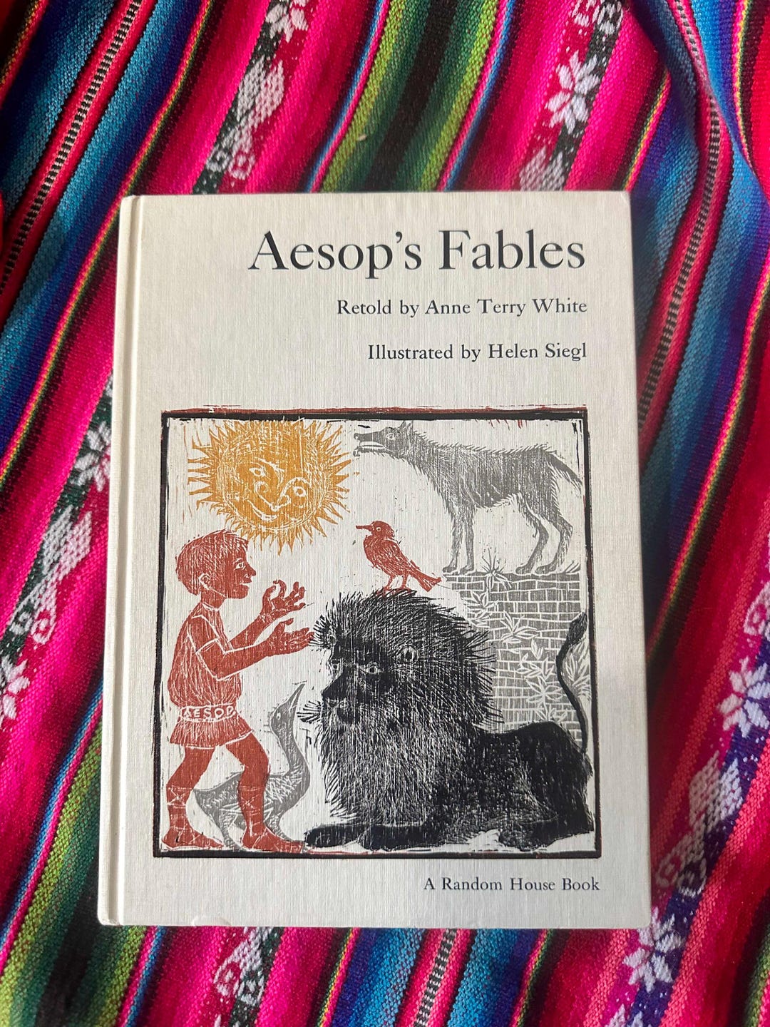 RARE VINTAGE Aesop's Fables Retold by Anne Terry White Ilus. by Helen ...
